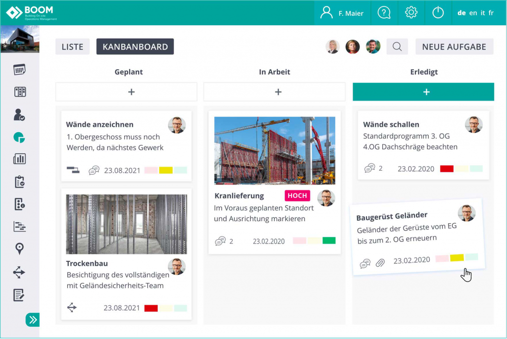 Digitales Prozess­management für die Baubranche | Boom GmbH